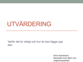 Deplyftet, Utvärdering Kort | PPTX