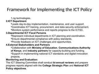 UTVC_ICT_Policy_Presentation. for trains | PPTX