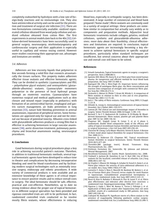 Topical hemostatic agents in surgical practice | PDF
