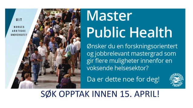 Søk Master Public Health | PDF