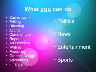 UTV Presentation for GBM | PPT | Entertainment