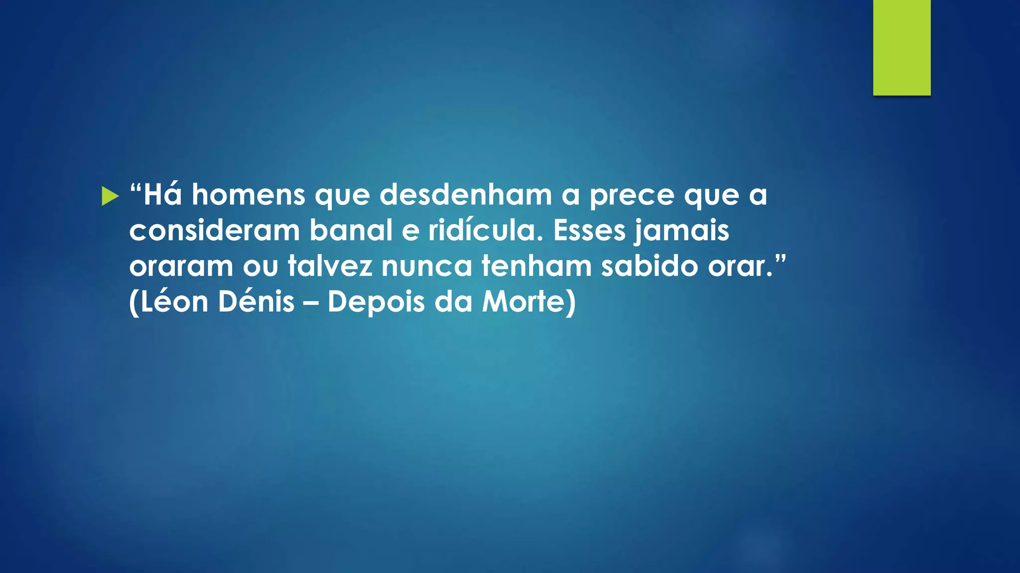 Aula sobre prece | PPTX