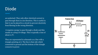 Introduction to electronics - Third session | PPTX