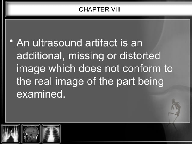 Ultrasound Artifacts_powerpoint presentation | PPTX