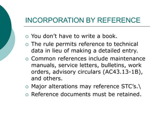 Aircraft_Maintenance_Records - RECORD ENTRIES.ppt