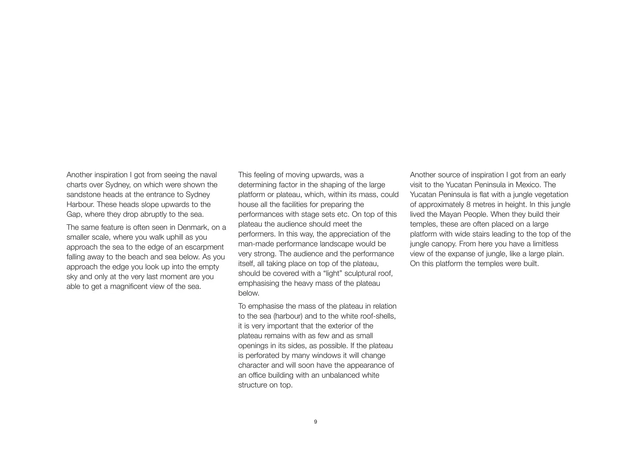 sydney Opera house design principles - utzon Architect | PDF
