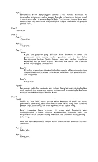 Undang_undang no 40 tahun 2004 tentang SJSN | PDF