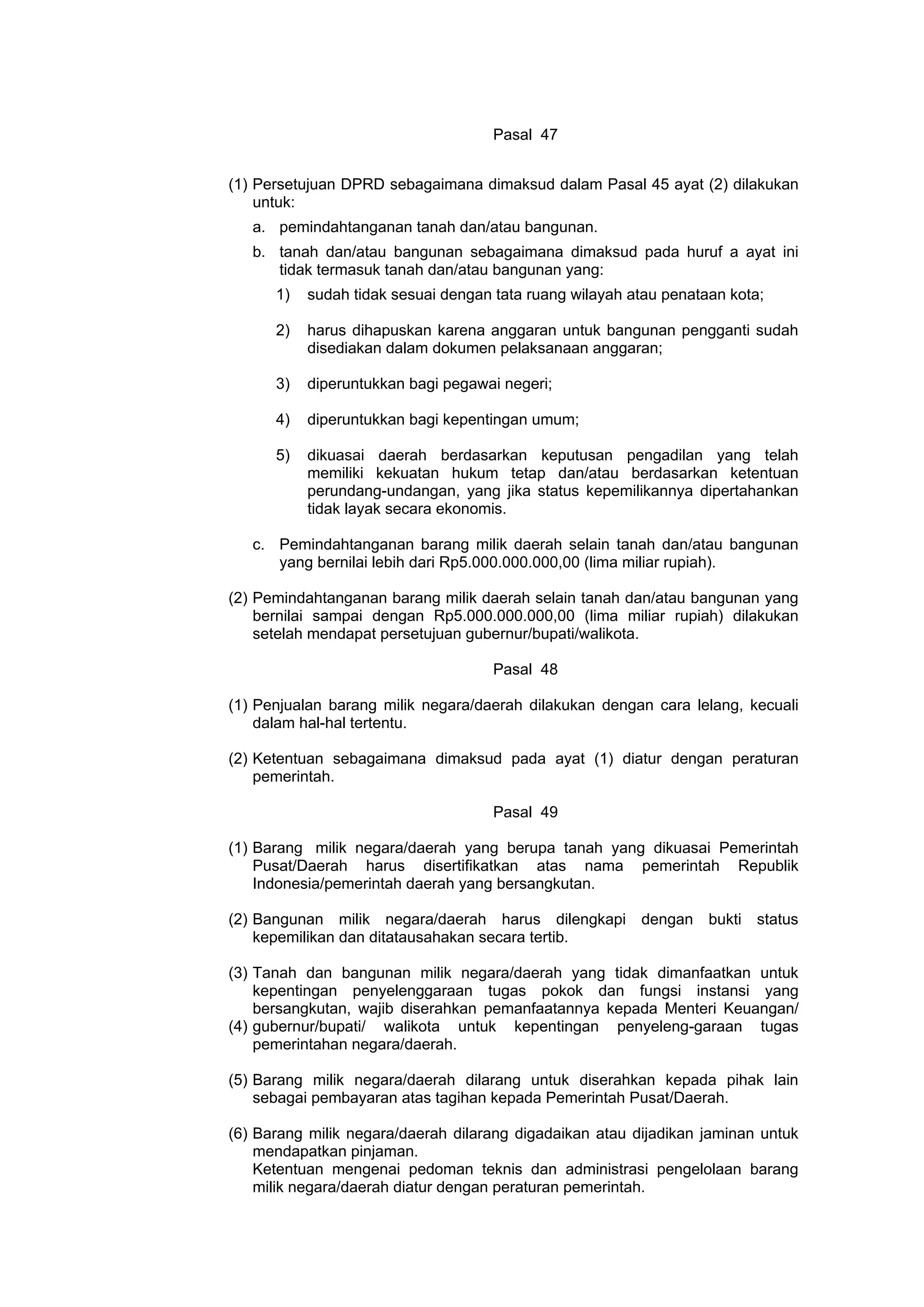 Undang-Undang No. 1 Tahun 2004 tentang Perbendaharaan Negara | PDF