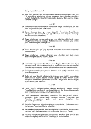 Undang-Undang No. 1 Tahun 2004 tentang Perbendaharaan Negara | PDF