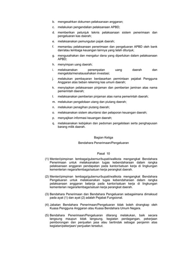 Undang-Undang No. 1 Tahun 2004 tentang Perbendaharaan Negara | PDF