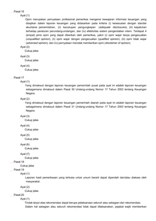 Uu 15 2004 - pemeriksanaan keuangan | PDF