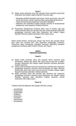 UU No. 16 Tahun 1992 | PDF