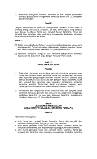 UU No. 16 Tahun 1992 | PDF