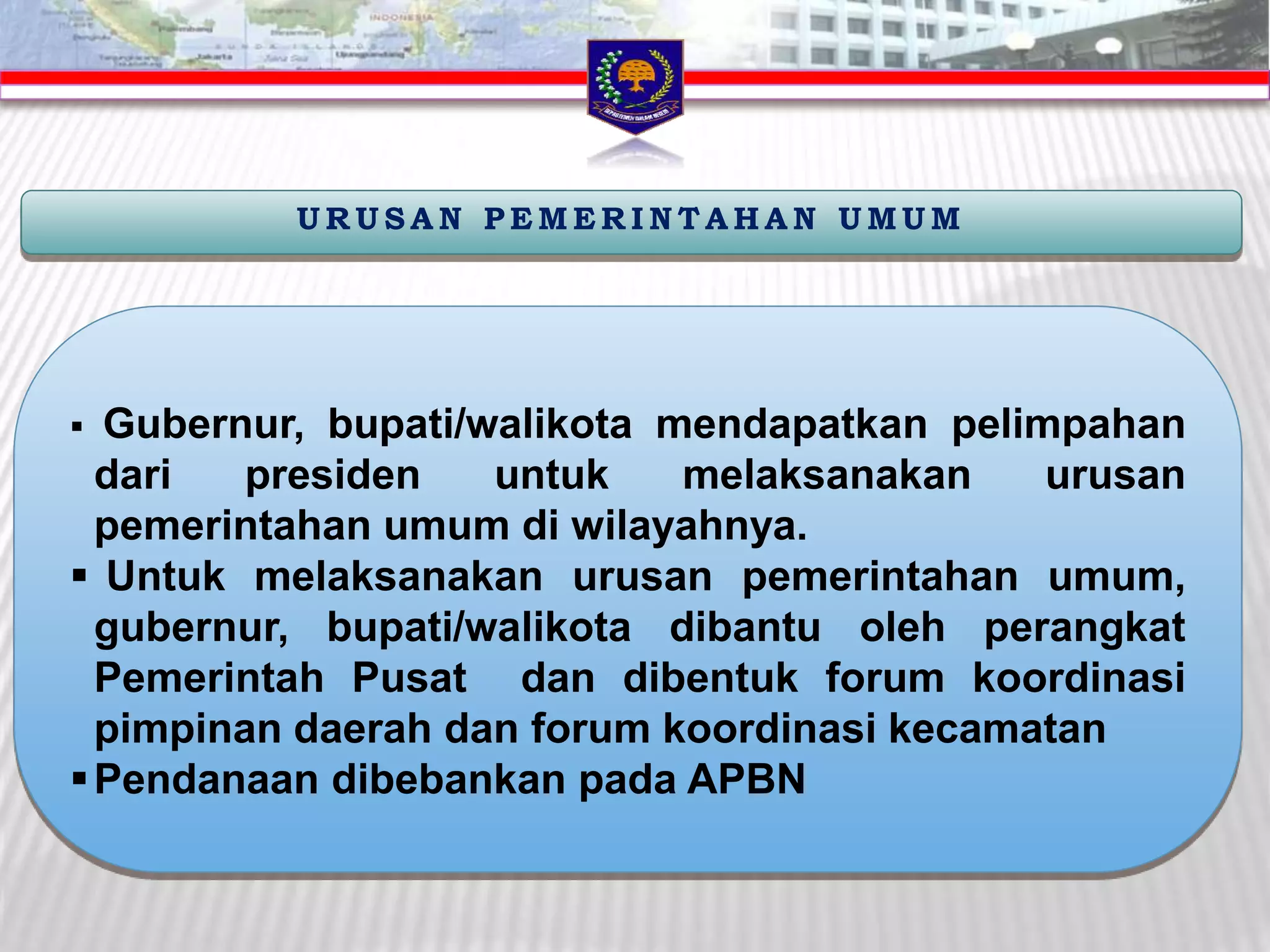 UU 23 tahun 2014 tentang Pemerintahan Daerah | PPT