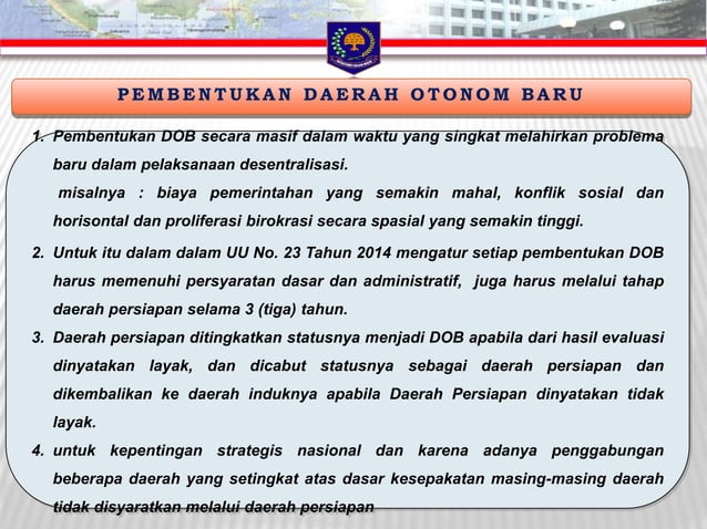 UU 23 tahun 2014 tentang Pemerintahan Daerah | PPT