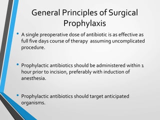 Antibiotics In Surgery | PPTX