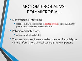 Antibiotics In Surgery | PPTX