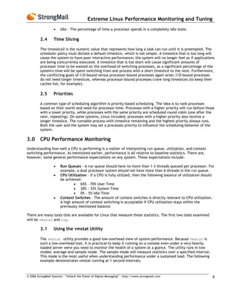 Extreme Linux Performance Monitoring and Tuning | PDF