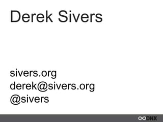 DNX GLOBAL Talk ★ Derek Sivers - How I built a rockstar online business ...
