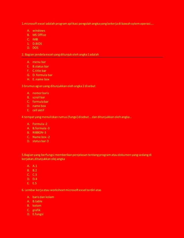soal ukk semester 2 | PDF