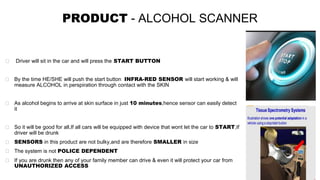 Alcohol sensor ppt | PPTX
