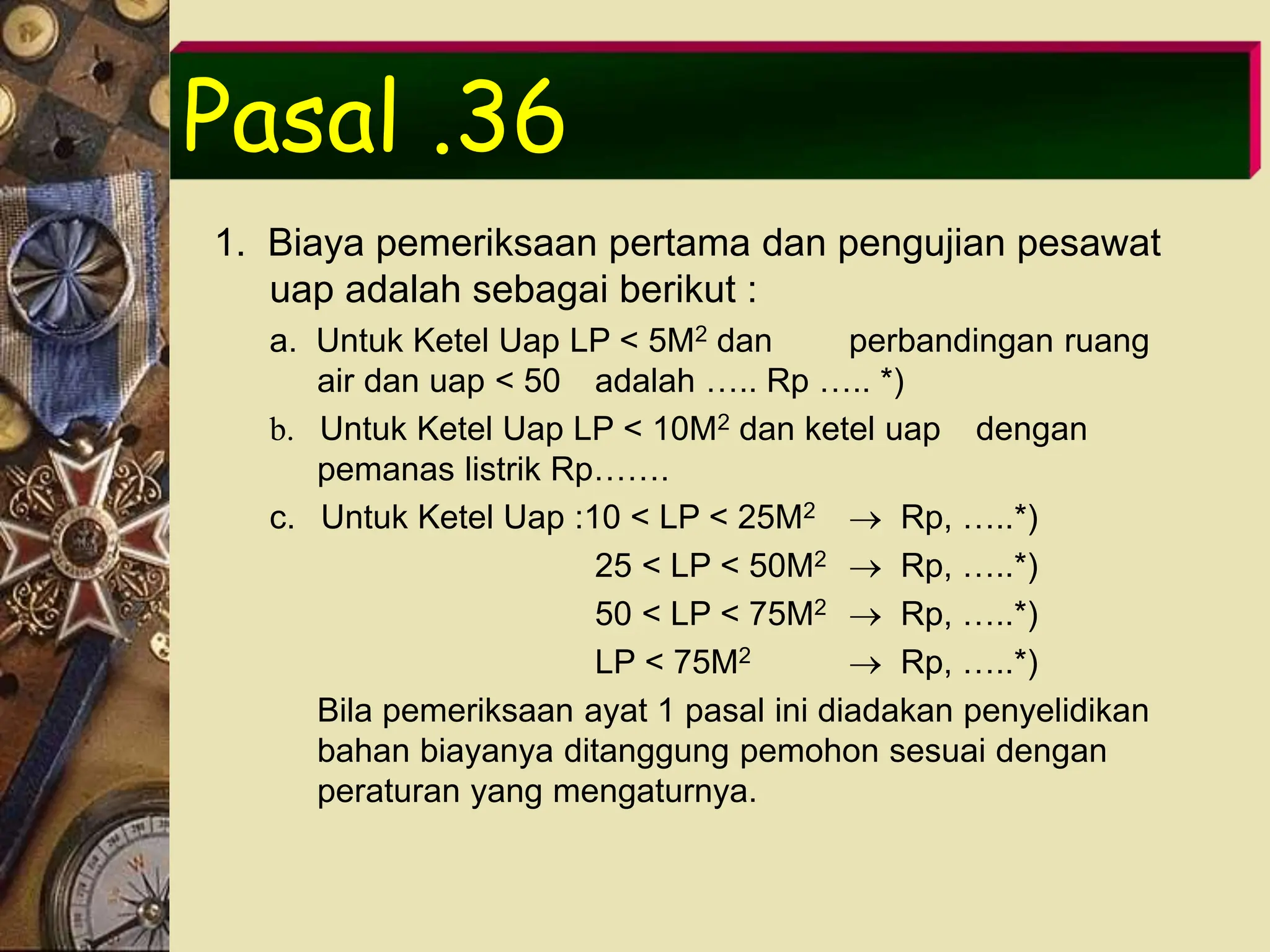 UU dan PERATURAN UAP 1930.ppt