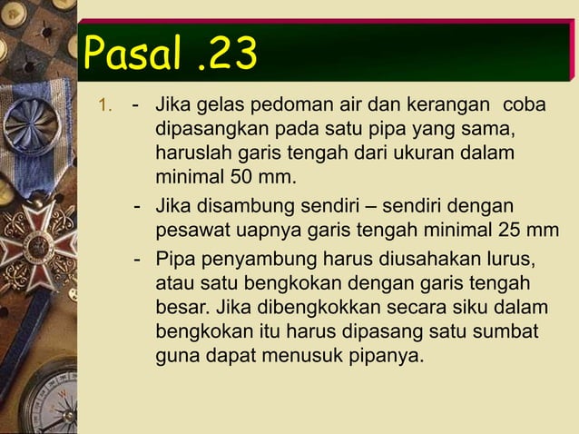 UU dan PERATURAN UAP 1930.ppt