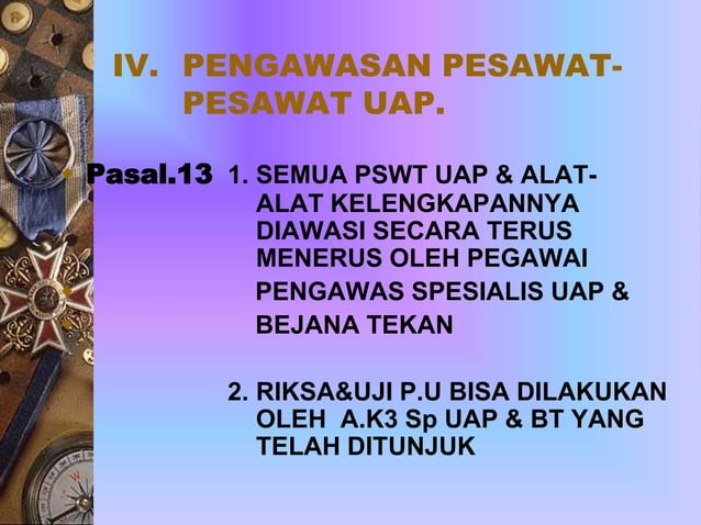 UU dan PERATURAN UAP 1930.ppt