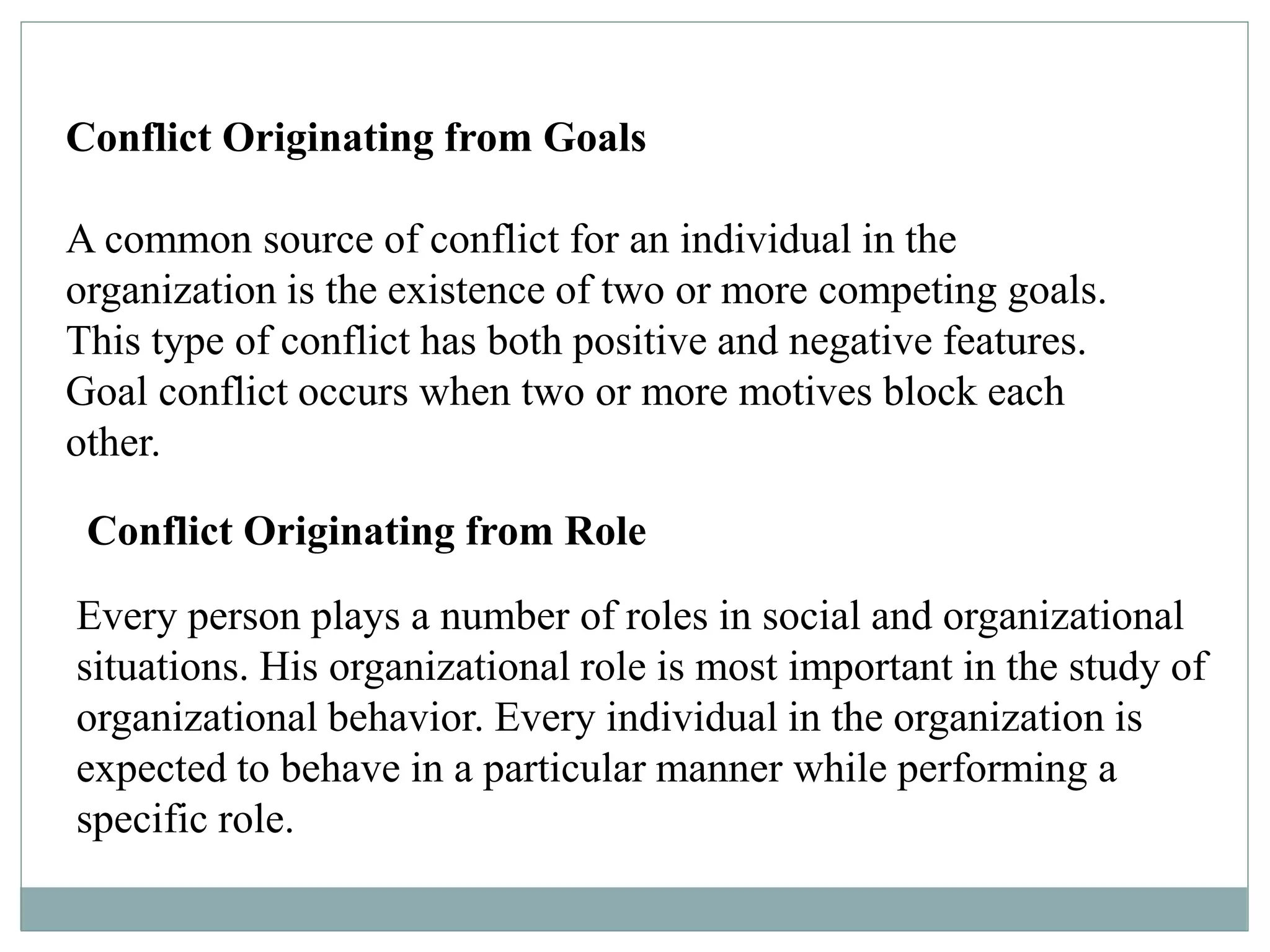 Conflict Management, Conflict process | PPTX