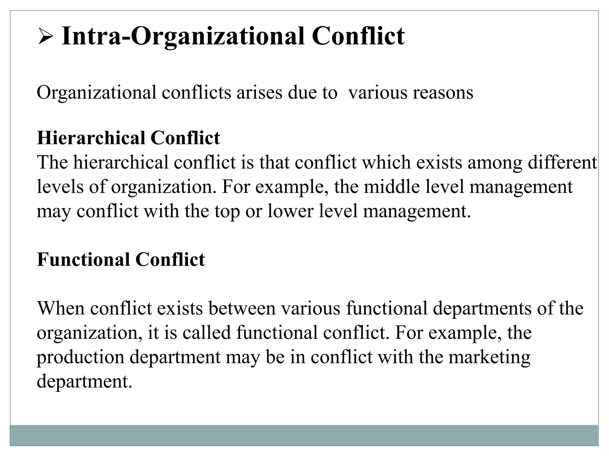 Conflict Management, Conflict process | PPTX