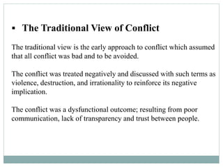Conflict Management, Conflict process | PPTX