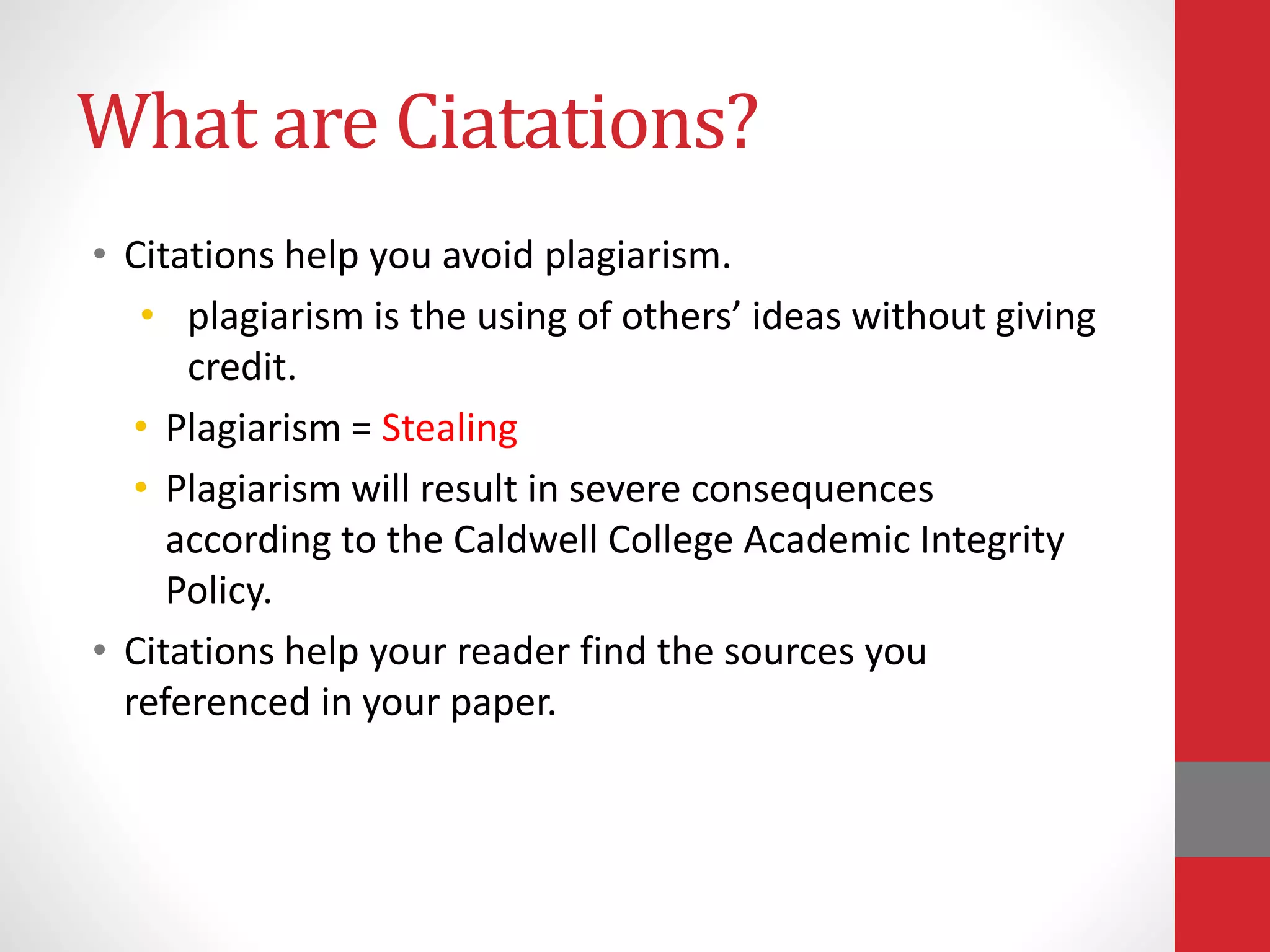 Citation workshop | PPTX