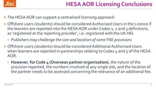 TNE licensing pilot | PPTX
