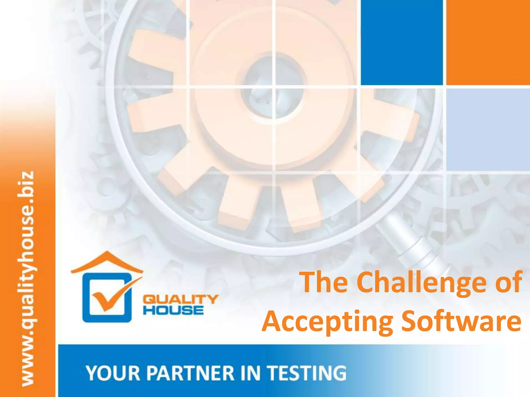 The Challenge of Accepting Software | PPTX | Resume Writing and Advice ...