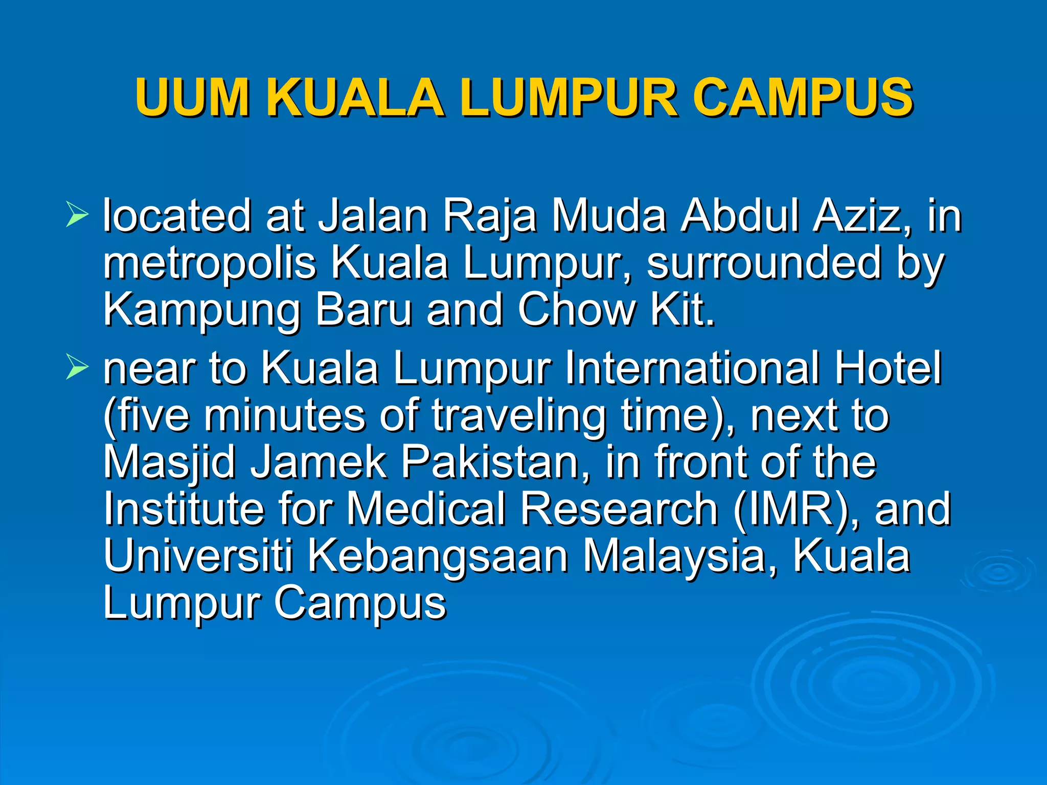 Universiti Utara Malaysia | PPT