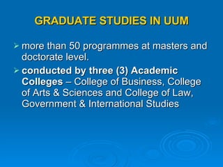 Universiti Utara Malaysia | PPT