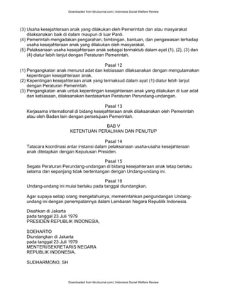 Uu no. 4 tahun 1979 idn journal | PDF