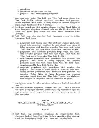 Uu no.11 th 2016 pengampunan pajak | PDF