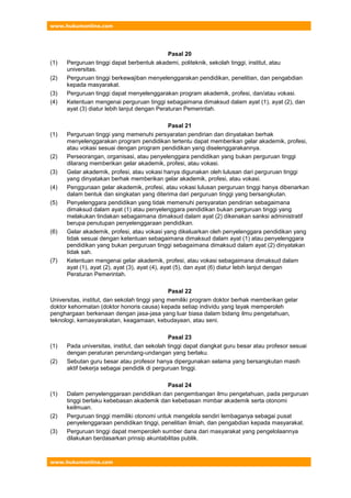 Uu No 20 2003 Sistem Pendidikan Nasional | DOCX