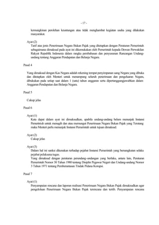 Uu no 20 tahun 1997 | PDF