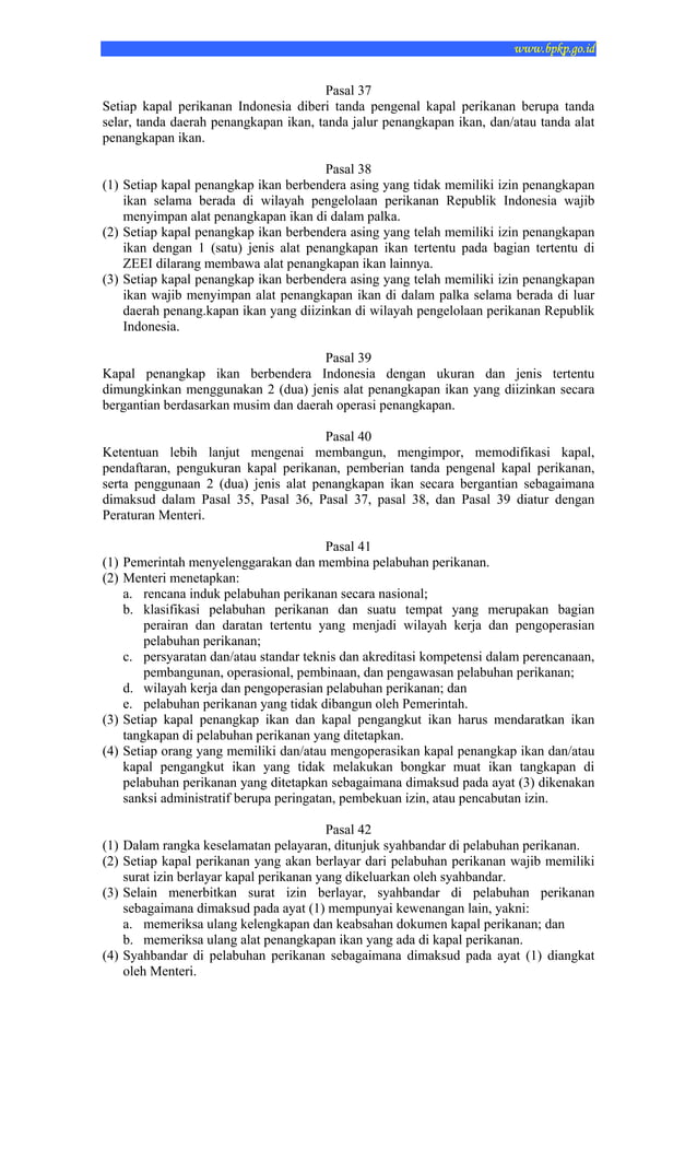 Uu no 31 2004_perikanan | PDF