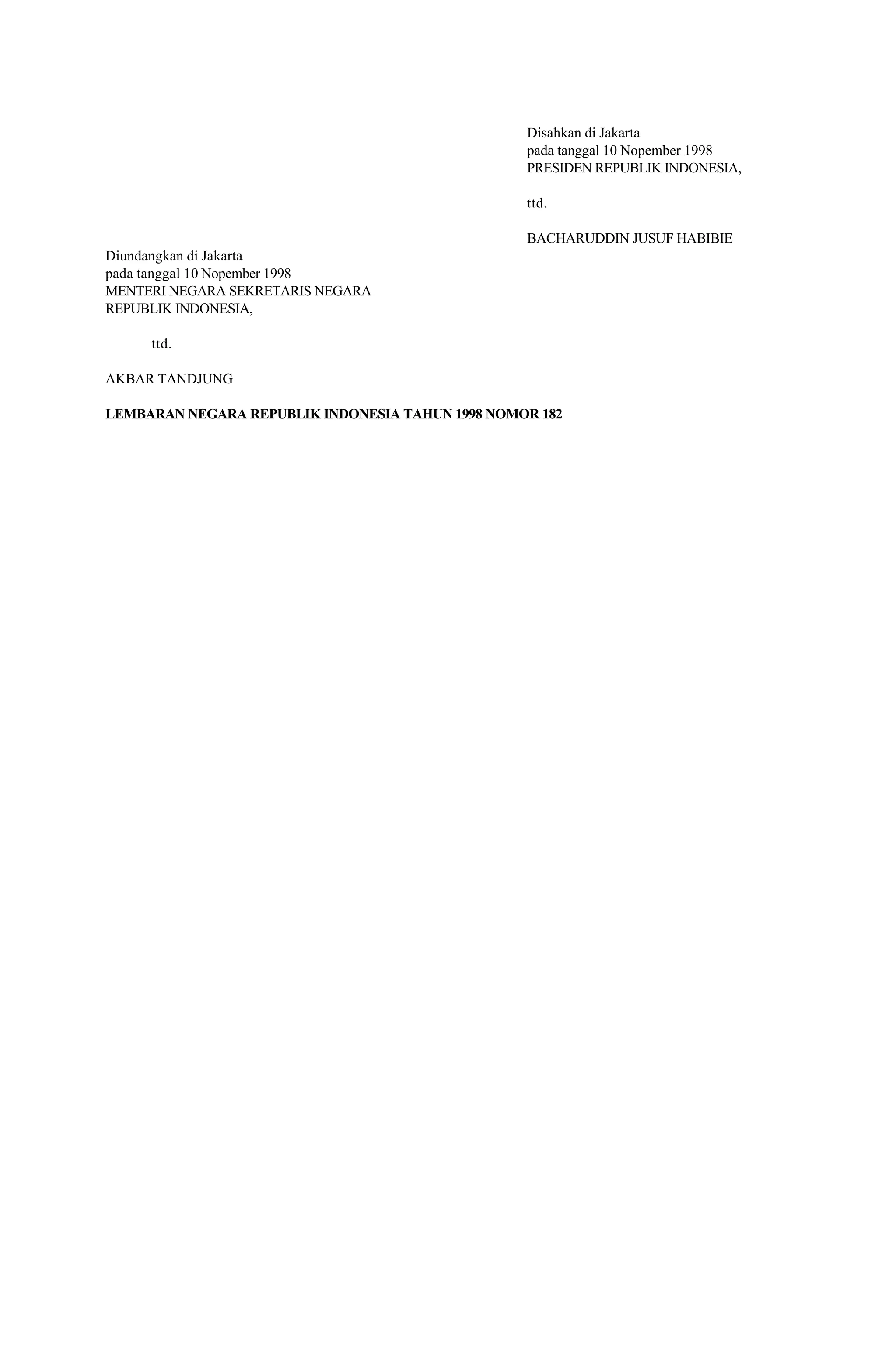 Uu nomor 10 tahun 1998 tentang perbankan | PDF