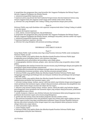 Uu nomor 14 tahun 2008 tentang keterbukaan informasi publik | PDF