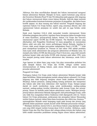 Uu prosedur hukum administrasi belanda terjemahan | DOCX