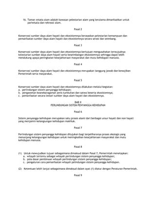 Uu ri no 05 tahun 1990. psda pdf | PDF