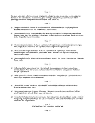 Uu ri no 05 tahun 1990. psda pdf | PDF