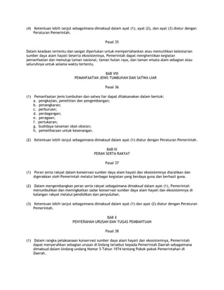 Uu ri no 05 tahun 1990. psda pdf | PDF
