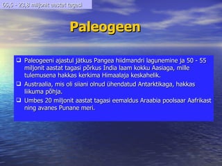 Uusaegkond | PPT