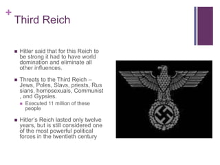 U:\Us History\Third Reich Powerpoint | PPTX