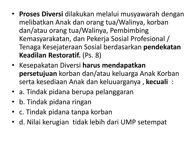 SISTEM PERADILAN PIDANA ANAK | PPTX